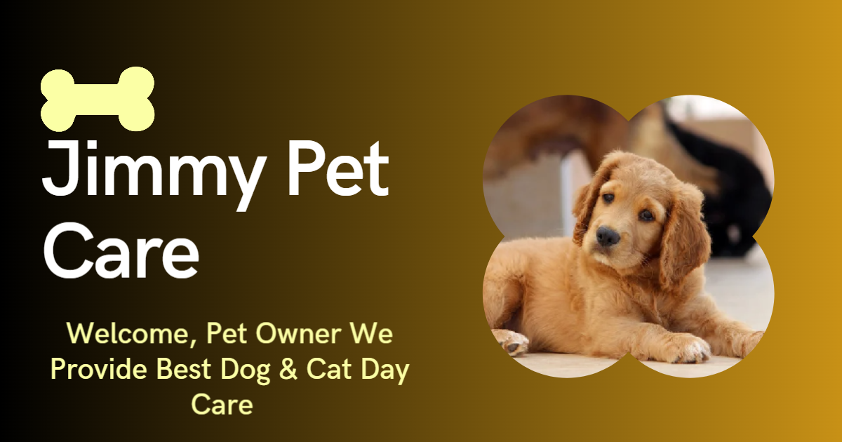 Jimmy Pet Care landing page